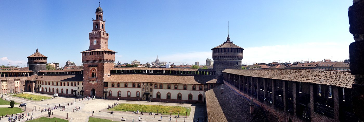 Group Tour Sforza Castle Walls - ITALY MUSEUM