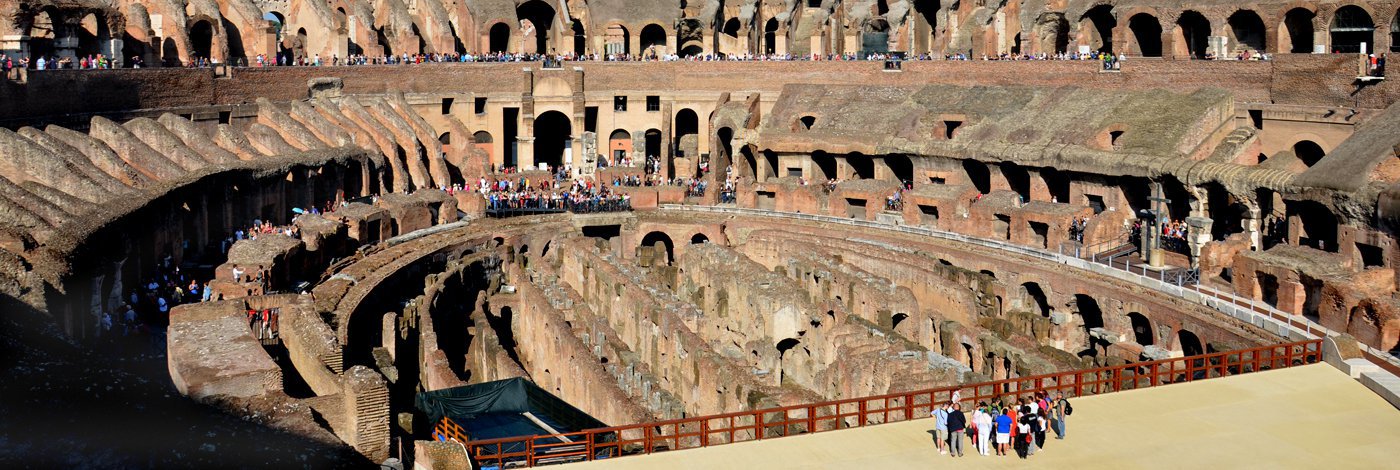 Visite du Colisée avec audio/video-guide + Plan de Rome